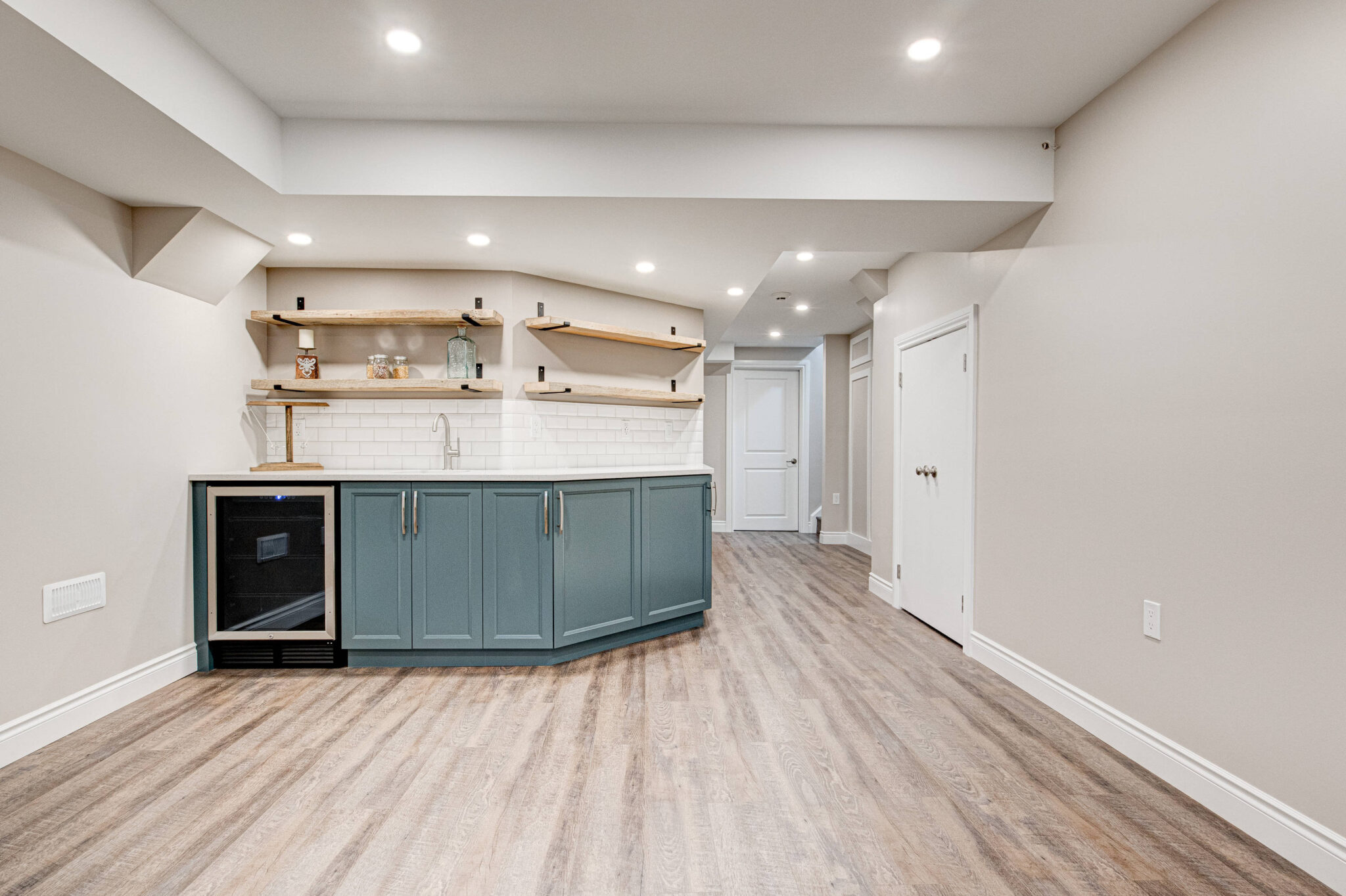 Eagle Crest Basement Renovation Kitchener